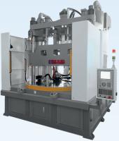 China Rotary Table Injection Molding Machine Low Stage Vertical Structure For Insert Molding for sale
