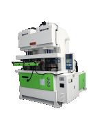 China Barrier Free Clamping Vertical Injection Molding Machine For Long Inserts for sale