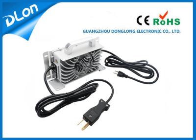 China Dlon 36V Waterproof golf cart charger 36v 18a lead acid / lithium / lifepo4 battery charger with 2 crowfoots plug for sale