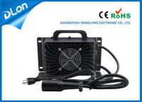 China Black or sliver housing 48V 18A 48v 20a club car golf cart charger waterproof ip67 with club car 3 pin plug for sale