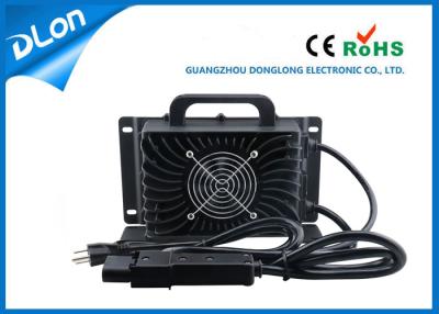 China Smart yamaha waterproof golf cart charger 58.4V 18A lifepo4 48V 18A 20A lead acid btttery charger with yamaha plug for sale