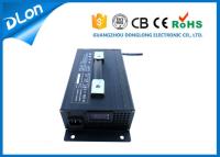 China Led displayer black aluminium case txt plug 48v 15a golf cart charger for ezgo powerwise for sale