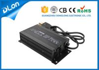 China 2 crowfoot connector 36v golf cart battery charger 36v 18a for lead acid / lithium / lifepo4 batteries for sale