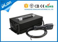 China Automatic smart led displayer electric golf cart battery charger for 72v 48v golf cart batteries for sale