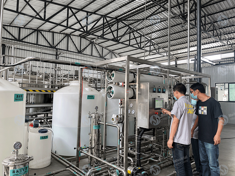 Factory Inspection for Industrial Equipment Before Delivery