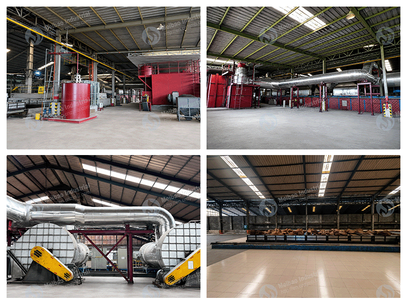 Biomass Hot Air Furnaces for Rubber Drying Put into Operation
