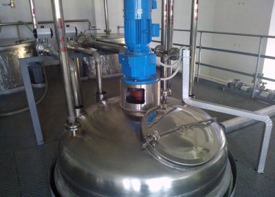 China Stainless Steel Automatic Liquid Detergent Making Machine 304 316L Mixer for sale