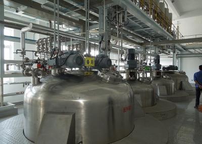 China PLC Control Liquid Detergent Production Line with >1 Ton/Hour Capacity and Stainless Steel Construction for sale