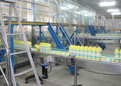 China Automatic Liquid Detergent Production Line 1 Ton per Hour Laundry Detergent Mixer for sale