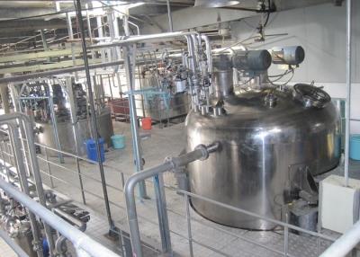 China Stainless Steel Liquid Detergent Production Line with Automatic Filling Machine - 1+ Ton/Hour Capacity, PLC Control for sale
