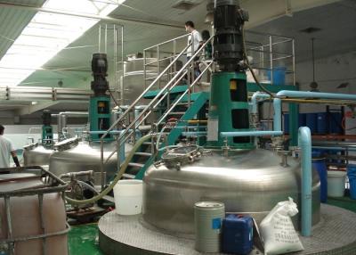 China Automatic Liquid Detergent Production Line with 1+ Ton/Hour Capacity and Stainless Steel 304/316L Construction for sale