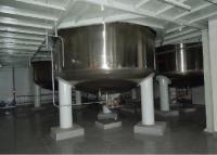 China Stainless Steel Liquid Detergent Sanitary Storage Tank 2-32 m³ Capacity with 304/316L SS Construction for sale
