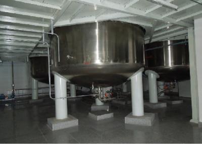 China Stainless Steel Liquid Detergent Sanitary Storage Tank 2-32 m³ Capacity with 304/316L SS Construction for sale