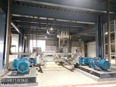 China Daily Chemical Spray Tower Detergent Powder Production Line 5000-25000 Tons per Year Low Density for sale