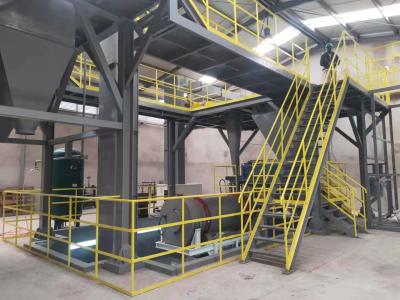 China Washing Powder Post Blending Production Line with >1 Ton/Hour Capacity | Automatic Detergent Mixer for sale