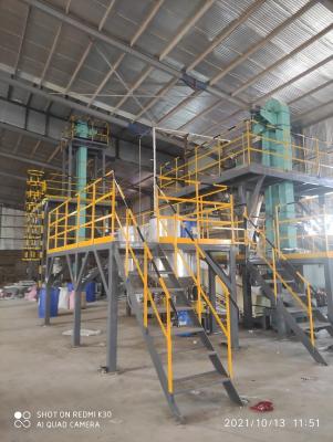 China Agglomeration Detergent Powder Production Line 0.6-0.75 g/cm³ Density Easy Operation for sale