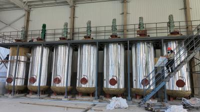China Liquid Sodium Silicate Production Line 30 Tons Day Wet Process Custom Capacity for sale