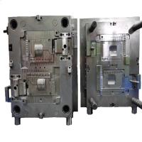 China 1.2344 HRC48-52 Plastic Injection Mold Components 2 Cavities Electronic Mould for sale