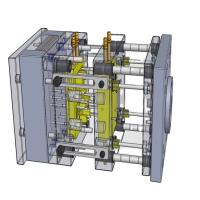 China 250000-500000 Shots Precision Plastic Injection Mold Single Cavity Multiple Cavity for sale