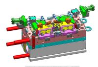China 250000-500000 Shots LKM Base 2K Injection Mould Polishing Surface for sale