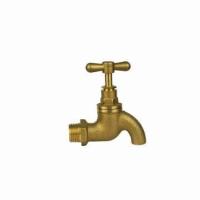 China T Handle Brass Bibtaps 1/2 Inch Male Thread PN10 Pressure Rating for Pipeline Isolation for sale
