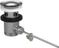 China Chrome Black Waste Set Pop-Up for Basin and Bidet Mixers with G 1¼ Connection and Brass Drain Plug for sale