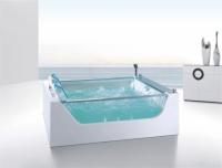 China INOBN-3002 Acrylic Bubble Massage Airjet Bathtub 1800x1200x620mm with 18-Level Hydrotherapy for sale