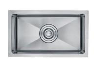 China Handmade Stainless Steel 304 Single Bowl Kitchen Sink 430x250x220mm for sale