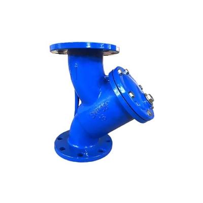 China DIN3202 F1 Cast Iron Y Strainer - Ductile Iron PN16/PN10 with Stainless Steel Screen for Industrial Piping for sale