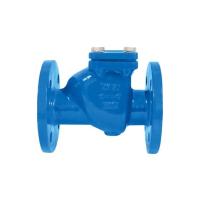 China Swing Type Ductile Cast Iron Check Valve BS5153 PN16/PN10 for Water and Gas Applications for sale
