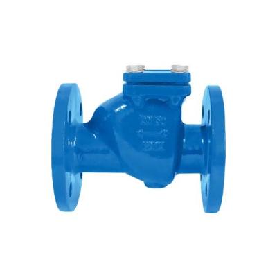 China Swing Type Ductile Cast Iron Check Valve BS5153 PN16/PN10 for Water and Gas Applications for sale