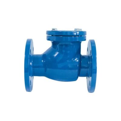 China Swing Type Cast Iron Check Valves DIN3202-F6 PN16/PN10 for Industrial Water and Gas Systems for sale