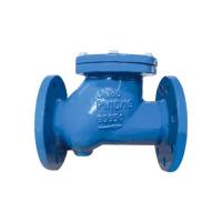 China NBR EPDM Ductile Iron Ball Check Valve DIN ANSI JIS Standard PN16/PN10 for Steam Gas Oil Systems for sale