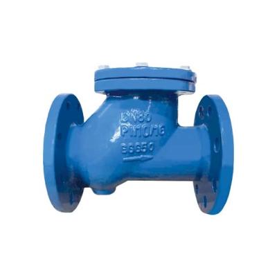 China NBR EPDM Ductile Iron Ball Check Valve DIN ANSI JIS Standard PN16/PN10 for Steam Gas Oil Systems for sale