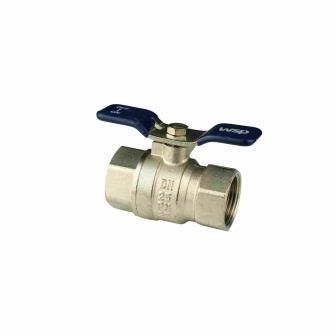 China INOB200 Brass Ball Valves DN15-DN50 with Butterfly Handle, PN25 Pressure Rating, 1/2