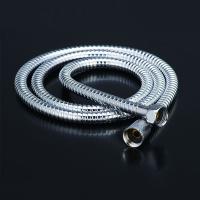 China Stainless Steel 304 Flexible Shower Hose 1-2 Meters Chrome Plated 10Bar 150PSI High Pressure for sale