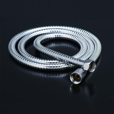 China Stainless Steel 304 Flexible Shower Hose 1-2 Meters Chrome Plated 10Bar 150PSI High Pressure for sale