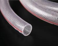 China Non-Torsion Clear PVC Braided Reinforced Water Hose 1/4