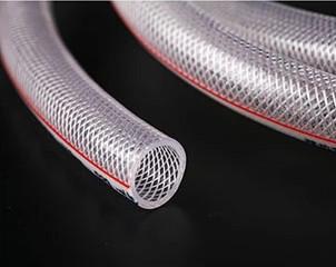 China Non-Torsion Clear PVC Braided Reinforced Water Hose 1/4