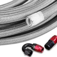China 5/16 Inch Stainless Steel Braided PTFE Fuel Oil Cooler Hose - 7 MPa Working Pressure, -65°C to 260°C Range for sale