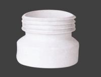 China 4 Inch Plastic WC Pan Pipe Connector 140mm Leaking Toilet Waste Connector for sale