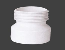 China 4 Inch Plastic WC Pan Pipe Connector 140mm Leaking Toilet Waste Connector for sale