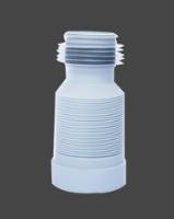 China INOVI E07 4-inch Plastic Extensible WC Pan Pipe Connector 130mm Diameter Without Metallic Reinforcement for sale