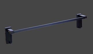 China INOVI HL-V01 Plastic Single Towel Bar 600mm - Durable Bathroom Accessory with Moisture-Resistant Finish for sale