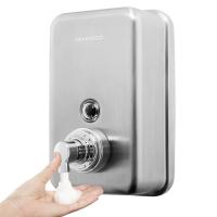 China INOVI ZSH8-1200BF Commercial Stainless Steel Foaming Soap Dispenser 1200ml 40oz Wall Mount for sale