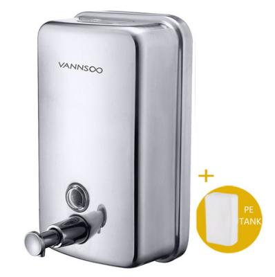 China INOVI ZSH3-1200AFT Commercial Soap Dispenser 1100ml 34oz with Corrosion-Proof Lining and 500,000+ Press Cycle Rating for sale