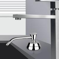 China INOVI ZC10-1000 34oz Brass Soap Dispenser - 1000ML Capacity, Chrome Finish, Wall Mounted for Kitchen & Bathroom for sale