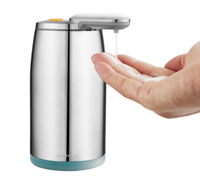 China 250ML Bathroom Countertop Foam Sensor Pump Foaming Soap Dispenser 8OZ for sale