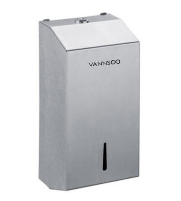 China INOVI WS-N38 Stainless Steel Manual Paper Towel Dispenser 304 10.2H for sale