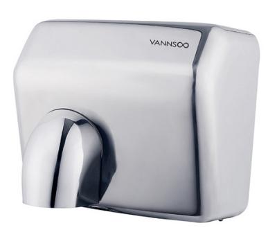 China Commercial 304 Stainless Steel Wall Mounted Hand Dryer 2300W 110V 60HZ for sale